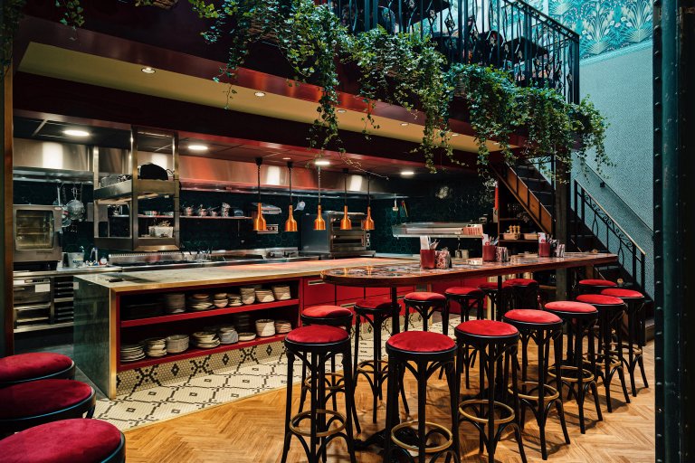 Ruby Rose restaurant - The Wunderkammer